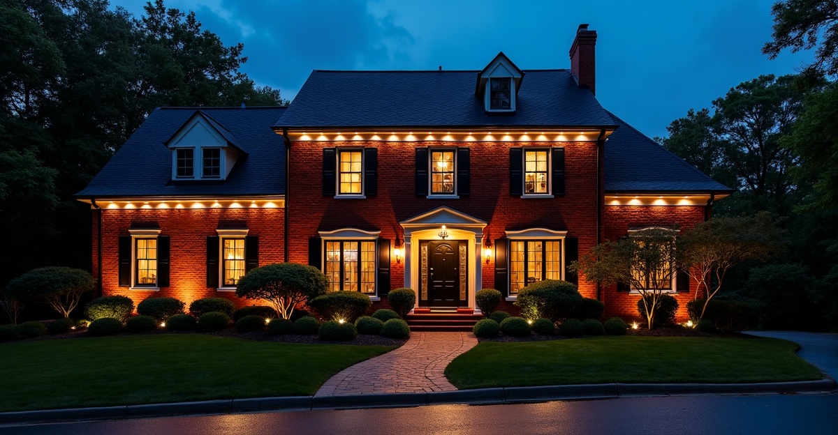 Can Permanent Lighting Be Installed On Brick Homes? - Big Pig Smart ...
